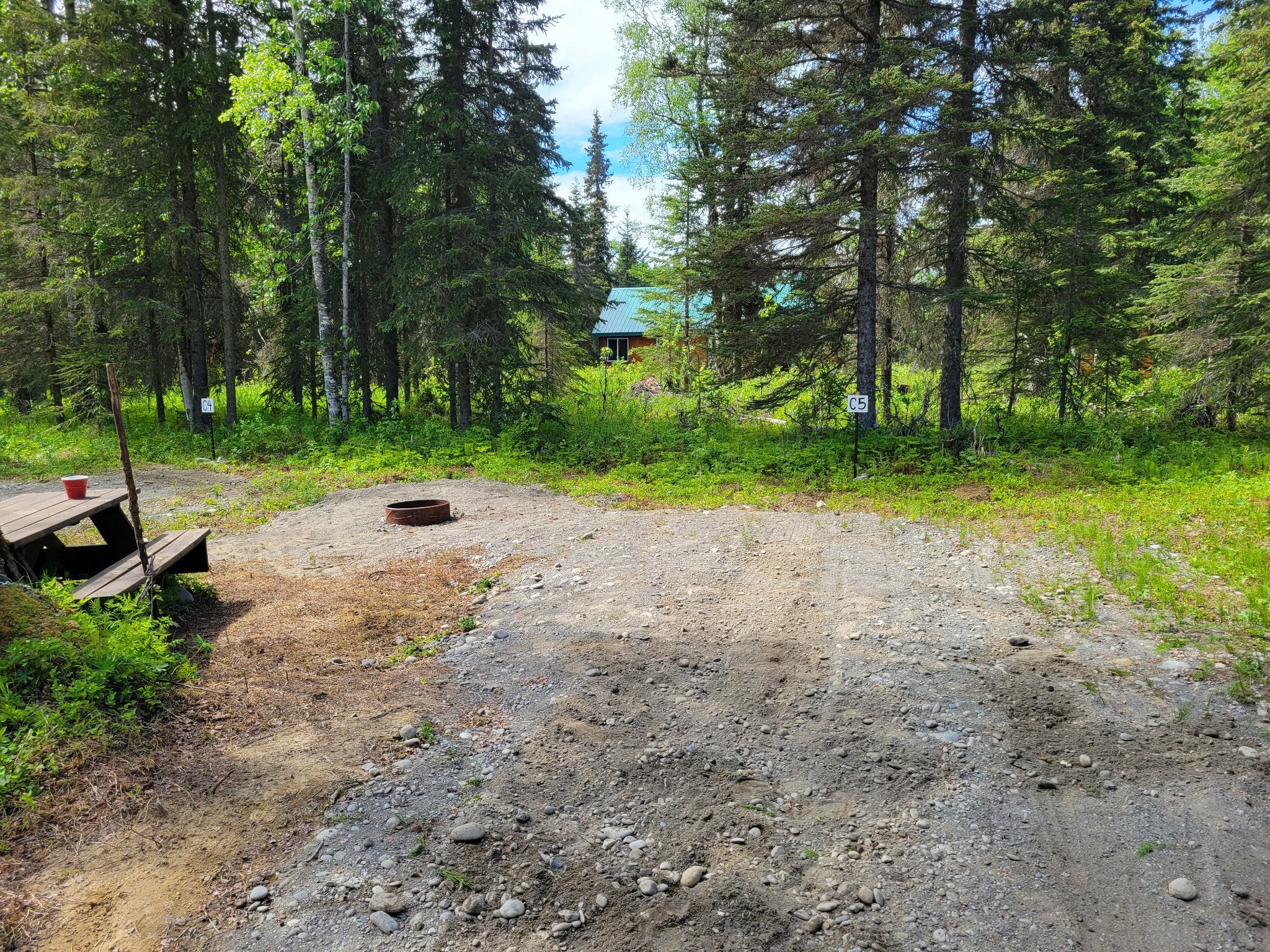 Camper RV Site 5- July 2025 | BlueBird Campground