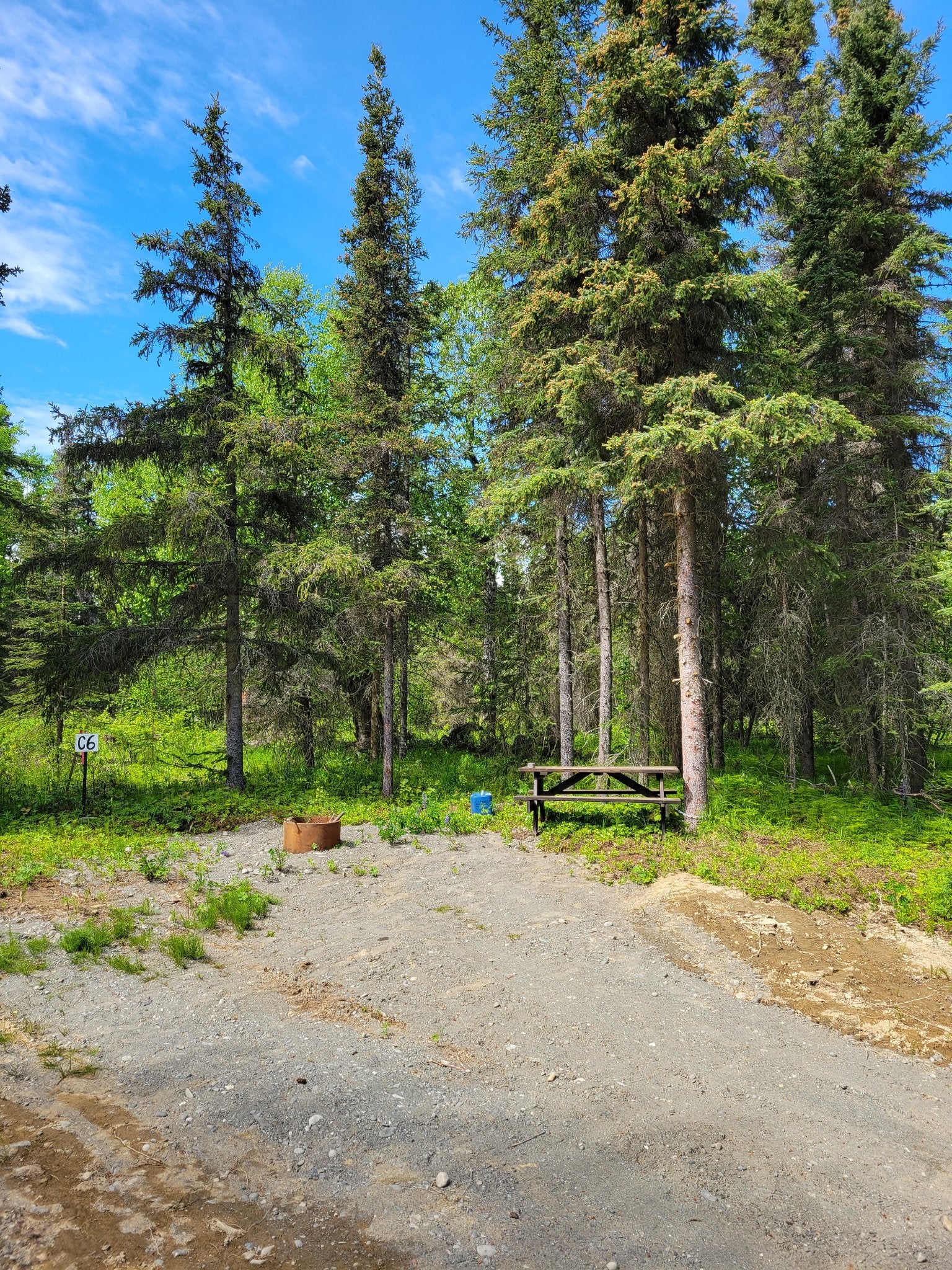 Camper RV Site 6- August 2025 | BlueBird Campground