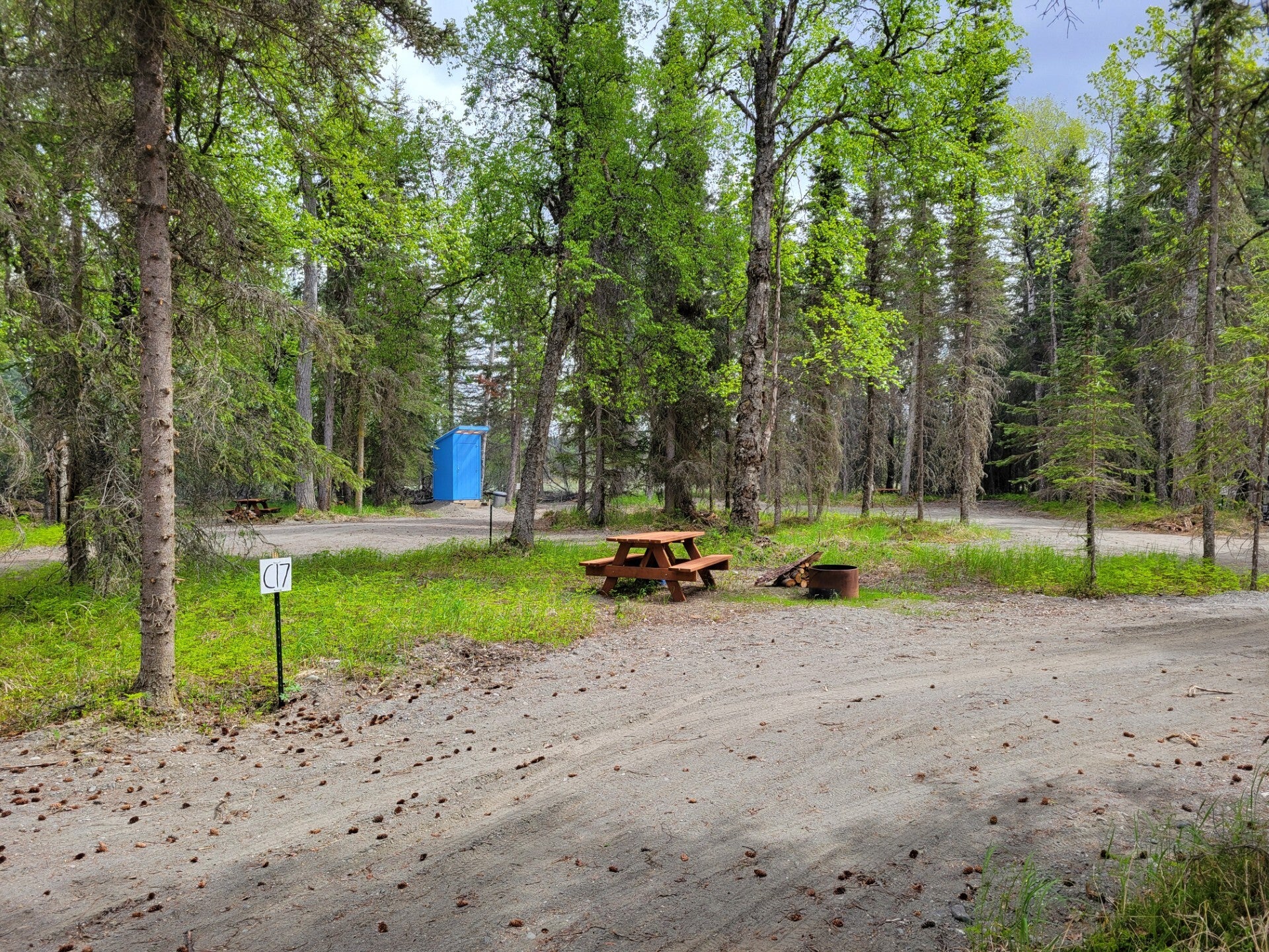 Camper RV Site 17 - May 2024 | BlueBird Campground